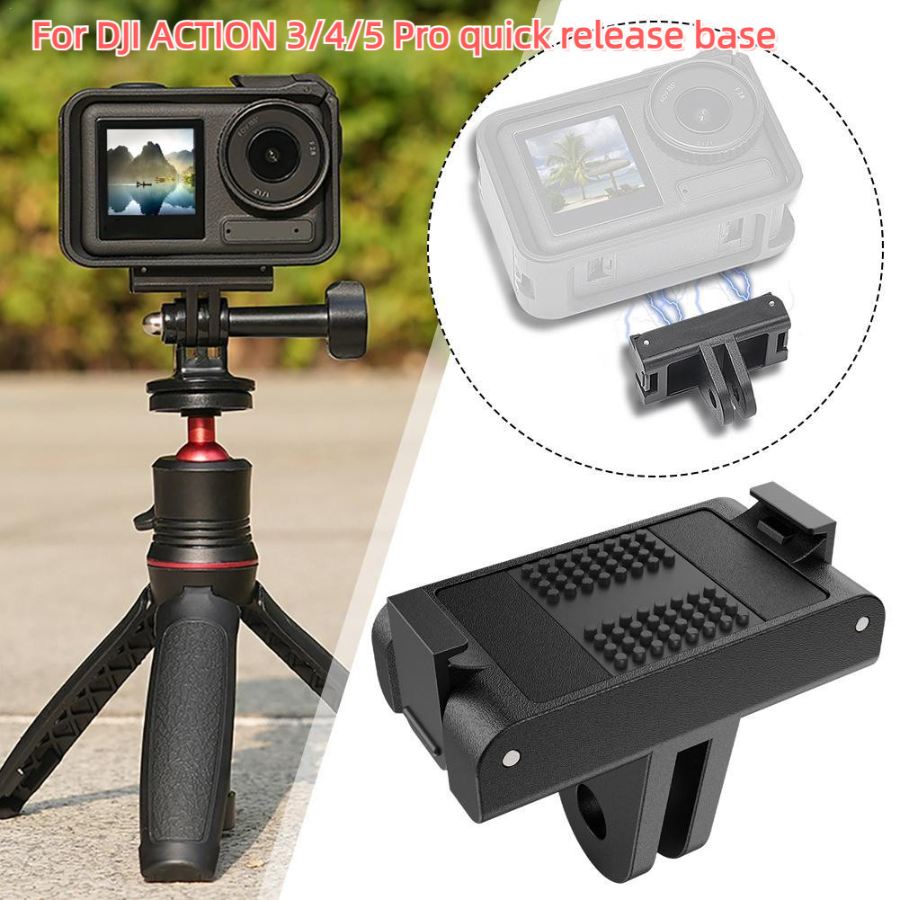 Quick-release Adapter Mount สําหรับ DJI OSMO Action 5 Pro Magnetic ...