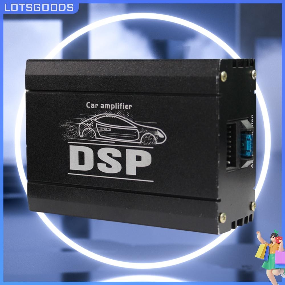 4x50W รถ DSP ดิจิตอลจอแสดงผล 4 In 6 Out DSP รถ Power Amplifier รถ DSP ...