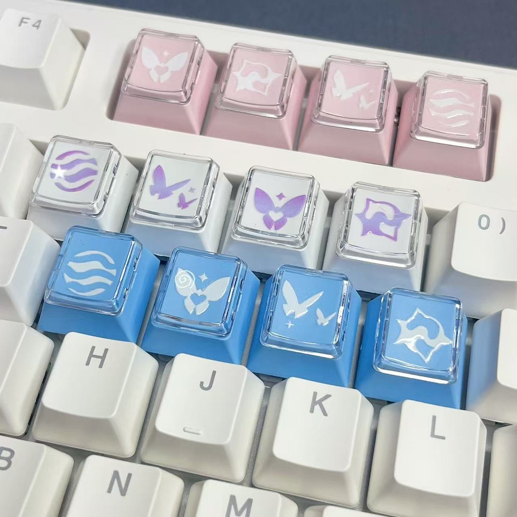 VALORANT/Fearless Contract Keycap Mudie ที่ถอดออกได้โปร่งใสหมวกโรงงาน ...