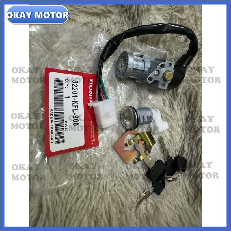 Honda WAVE100 Wave 100 MAIN SWITCH SET + ล็อคเบาะ IGNITION SWITCH KUNCI ...