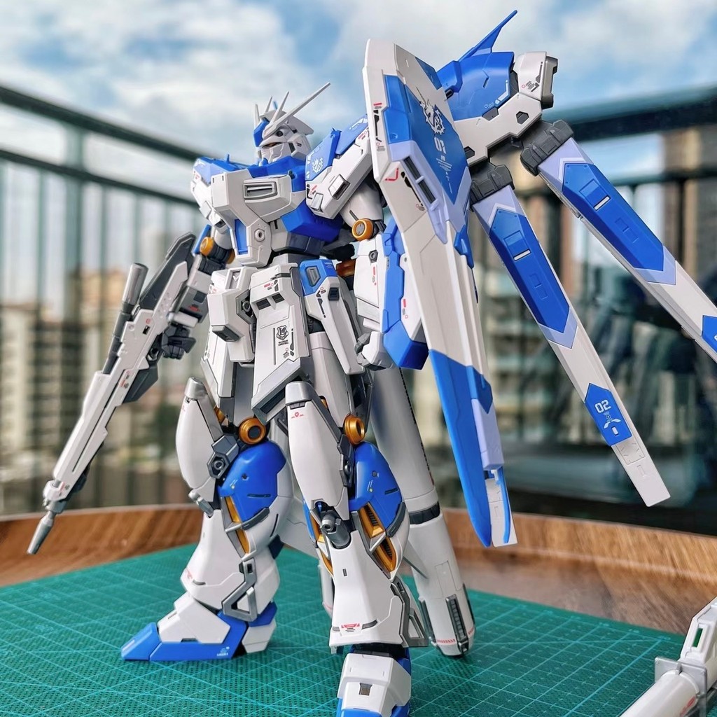 X Fengshe Gundam รุ่น 1/144HG XFS Manatee Hi NU ประกอบแพลตฟอร์มวงเล็บ ...