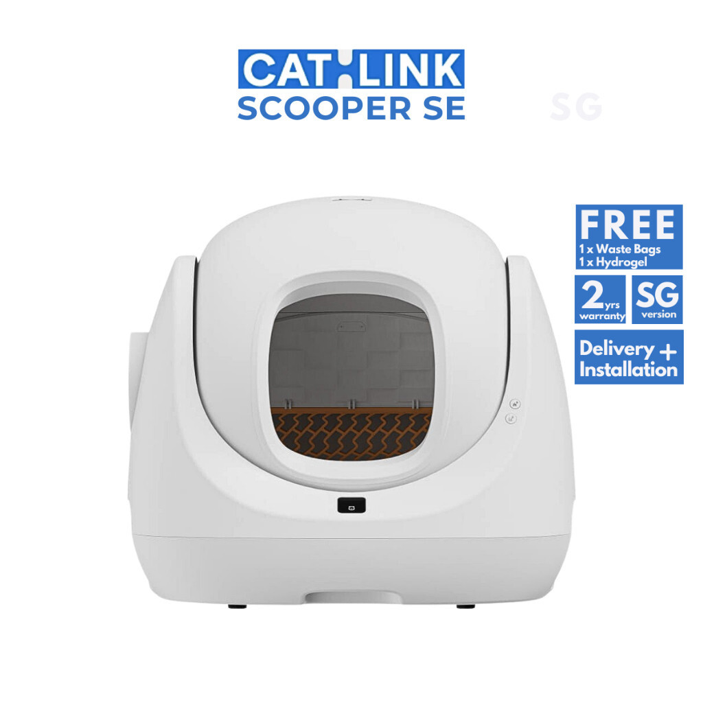 CATLINK Scooper SE - กระบะทรายแมวแบบปิดอัตโนมัติ | Shopee Thailand