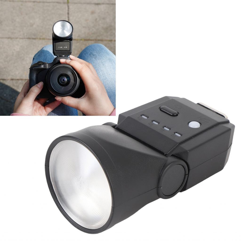 Micro Camera Flash Bright ความเร็วสูงเติมเต็มรองเท้าพกพาแบบพกพาสำหรับ ...