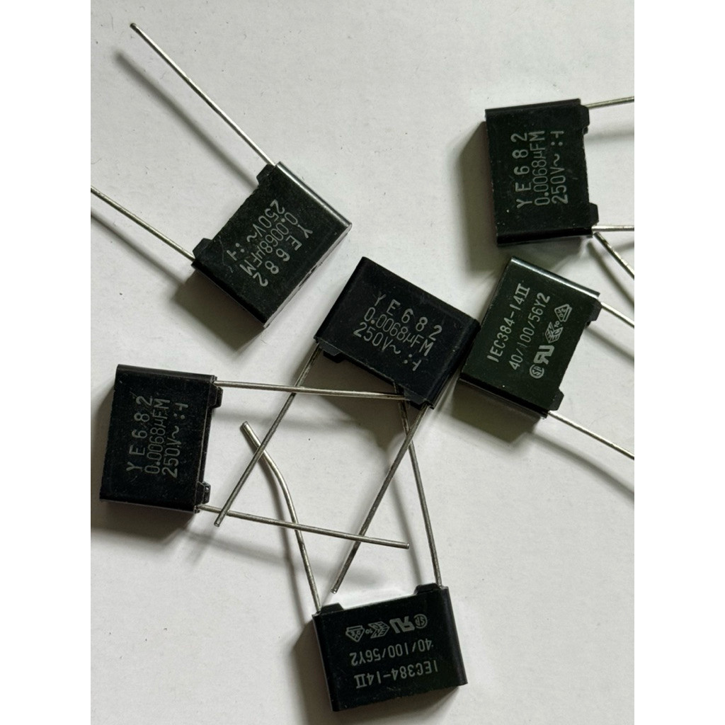 ซีโพลี่ c poly 6.8NF 0.0068uf 275v 15mm สินค้าใหม่เกรดคุณภาพ | Shopee ...