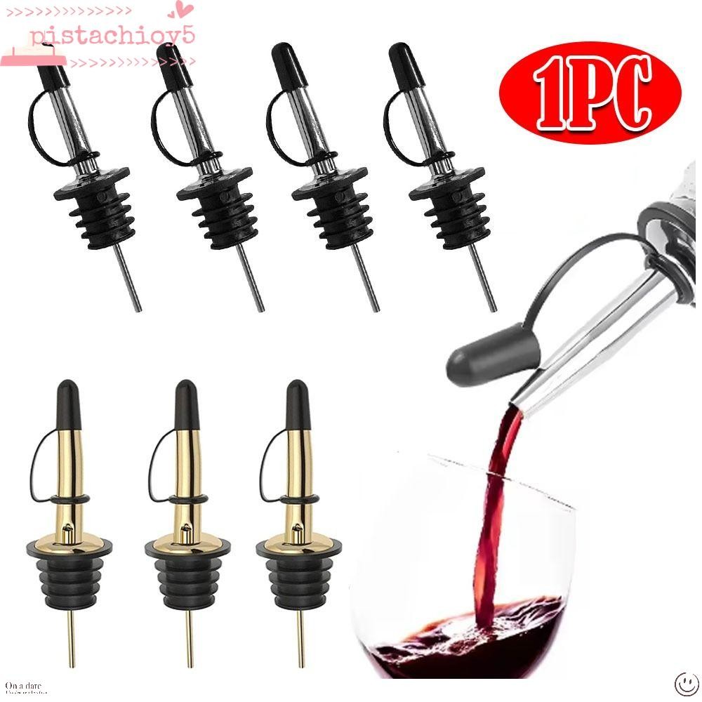 PISTACHIO เหล้า Pourer, Tapered Spout Flow เครื่องรินไวน์, สแตนเลสทนทาน ...