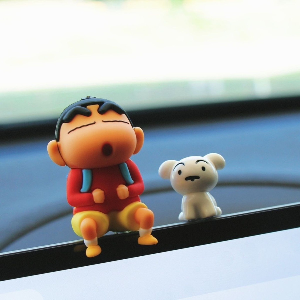 Crayon Shin Chan ตุ๊กตารถ Dashboard Decor ของเล่นตุ๊กตาน่ารักอุปกรณ์ตก ...