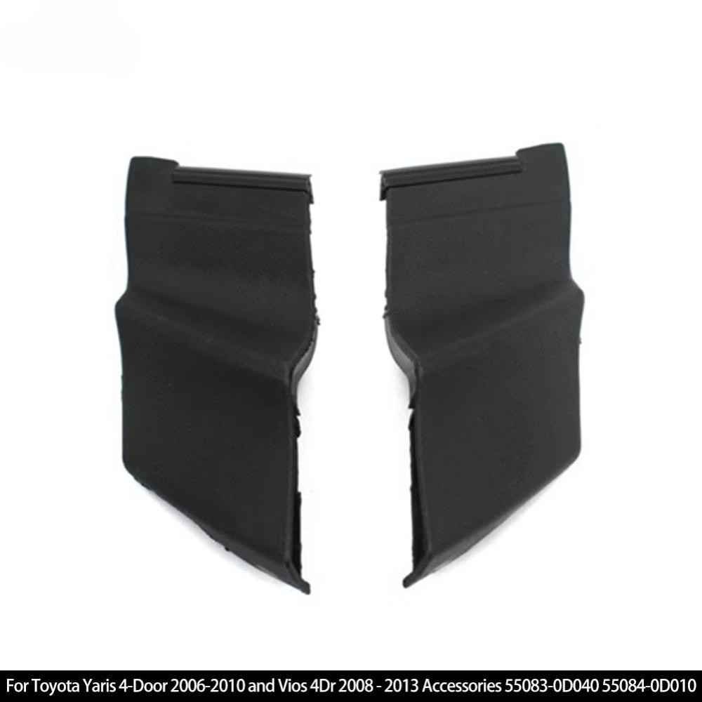 1 PC รถกระจก Wiper ด้านข้างฝาครอบสําหรับ Toyota Yaris 4 ประตู 2006-2010 ...