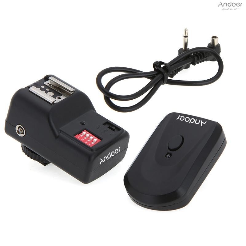 Andoer 16 ช่องวิทยุระยะไกลไร้สาย Speedlite Flash Trigger Universal ...