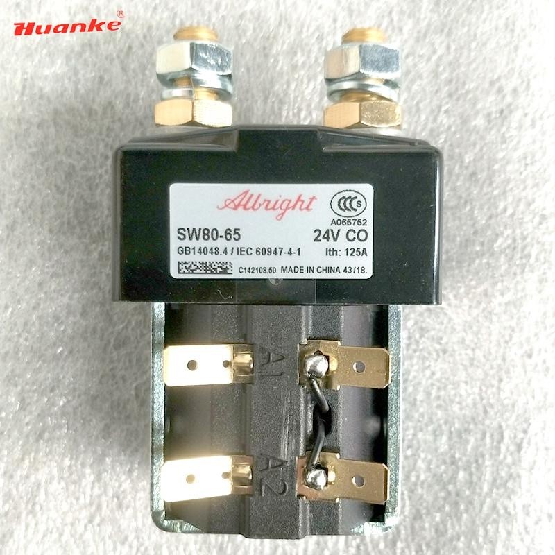 ② Original 24V 100A Albright Sw80-65รุ่น DC คอนแทคสำหรับรถกอล์ฟ ...