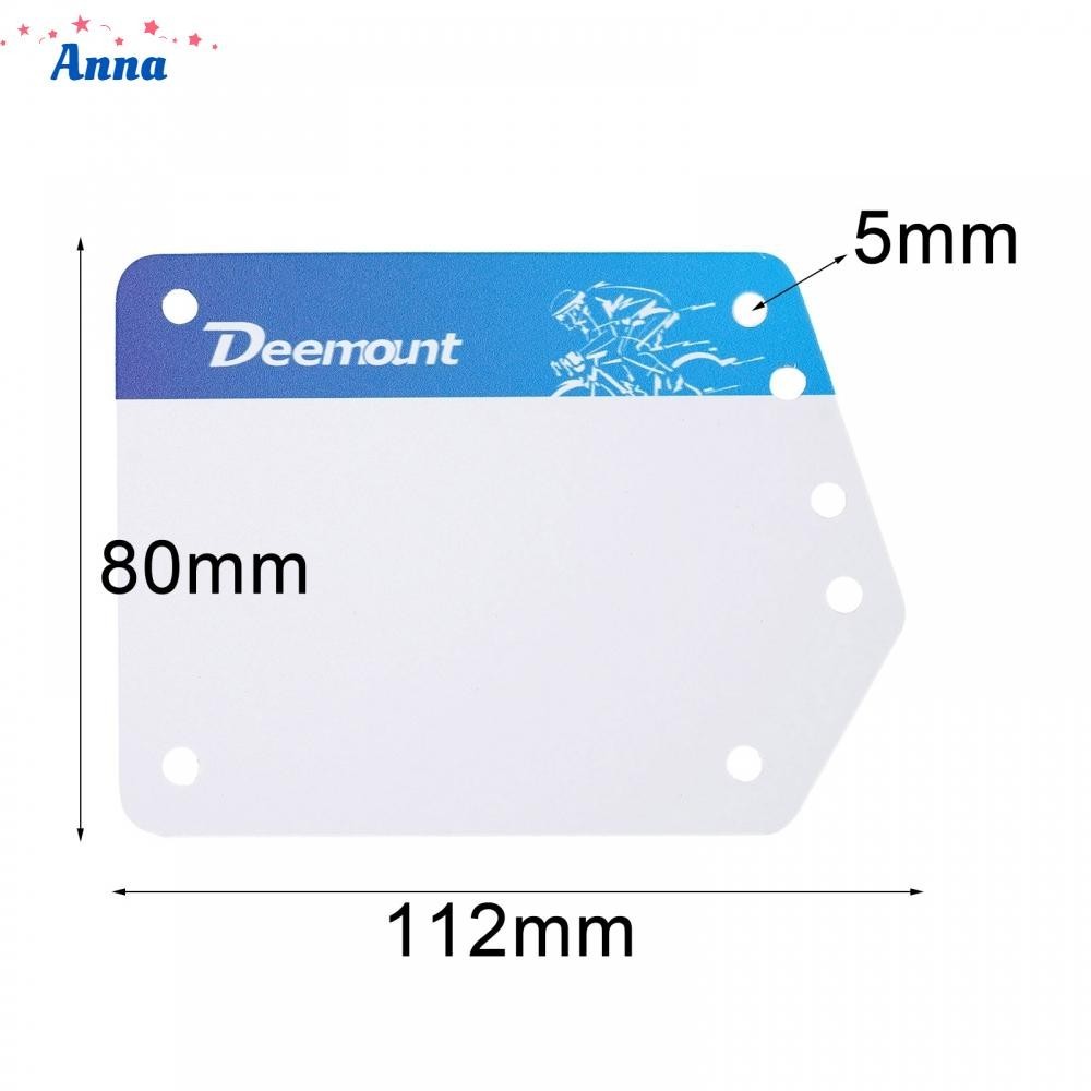 【Anna】Bike Race Number Plate Easy Installation Mountain Bike Package ...