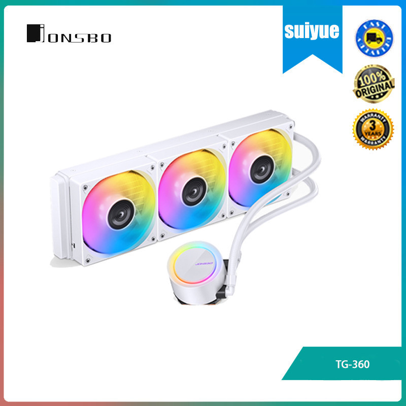 Jonsbo TG-360 CPU 360 มม.ระบายความร้อนคอมพิวเตอร์ Cooler AIO RGB ARGB พัดลมเหลว Ventilador ...