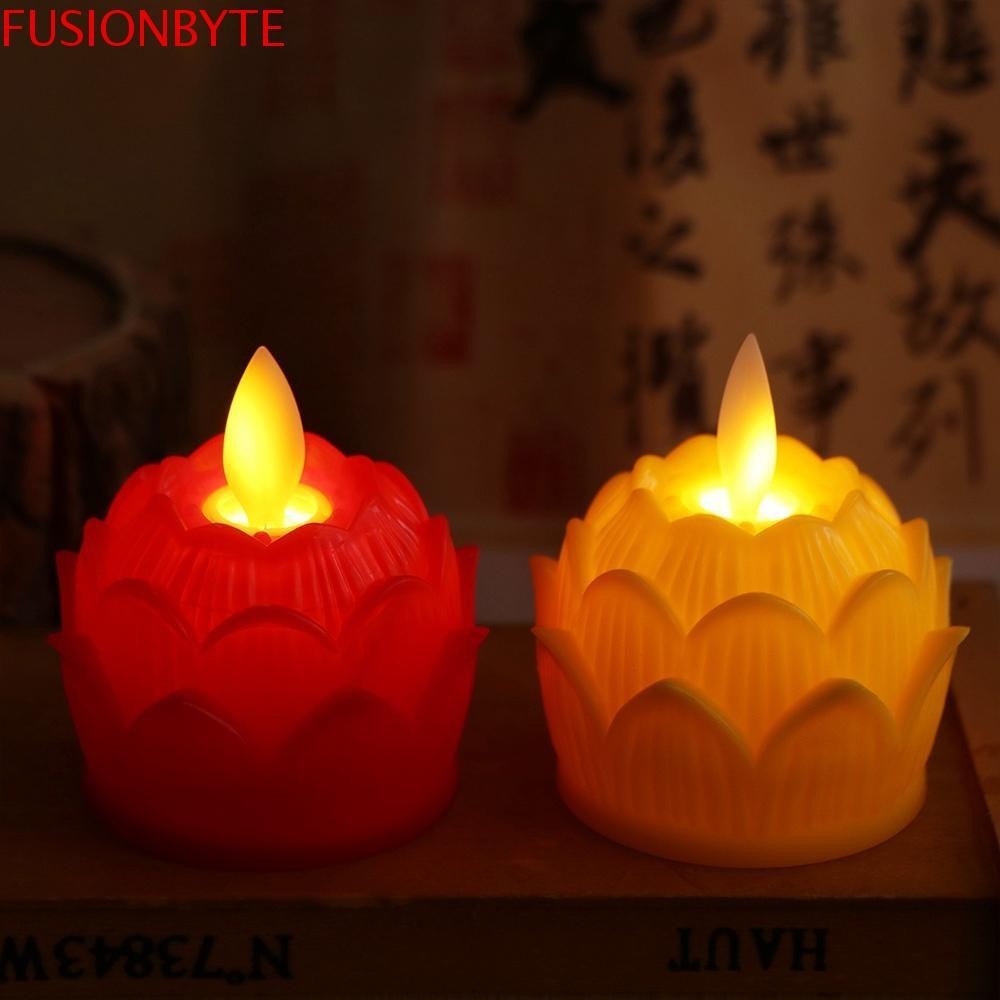 Fusionbyte ไฟ LED บัวลอย, เทศกาลกลางฤดูใบไม้ร่วง Wishing โคมไฟประดิษฐ์ Lotus Light, โคมไฟกลางคืน ...