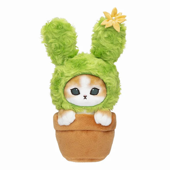[สินค้าพรีออเดอร์จากญี่ปุ่น] mofusand Cat Plush doll Cactus Nyan Rabbit ...