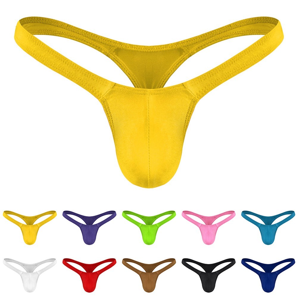 [SLTTH]Royal Blue Lowrise Men's G String Underwear with Bluge Pouch for ...