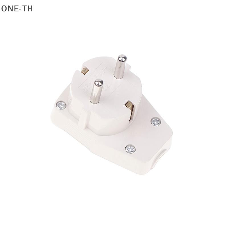 One-th ยุโรปเยอรมนี Schuko Rewireable ปลั๊กไฟสีแดง ON OFF Switch 10A ...