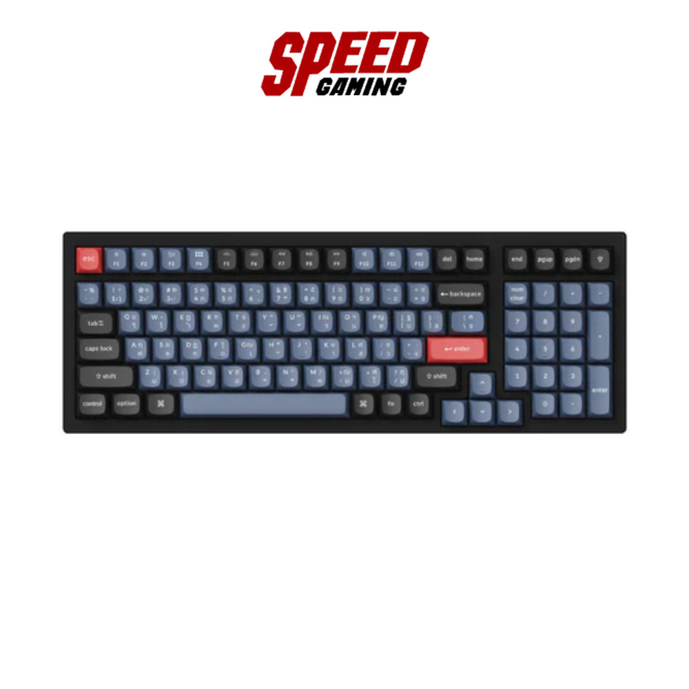 KEYCHRON K4 PRO PBT | 96% Red/Brown Switch Wired/Bluetooth TH-ENG ...