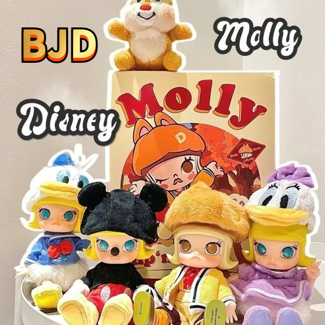[คลังสินค้าพร้อมของแท้] Popmart molly Full Range Action Figure BJD ...