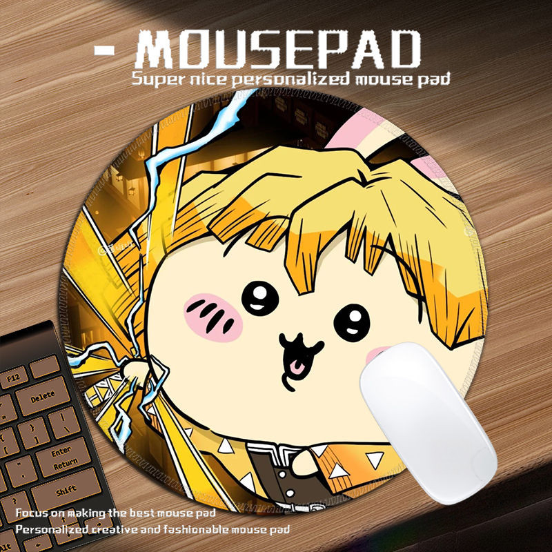 Chiikawa Demon Slayer Mouse Pad การ์ตูนกลมน่ารัก | Shopee Thailand