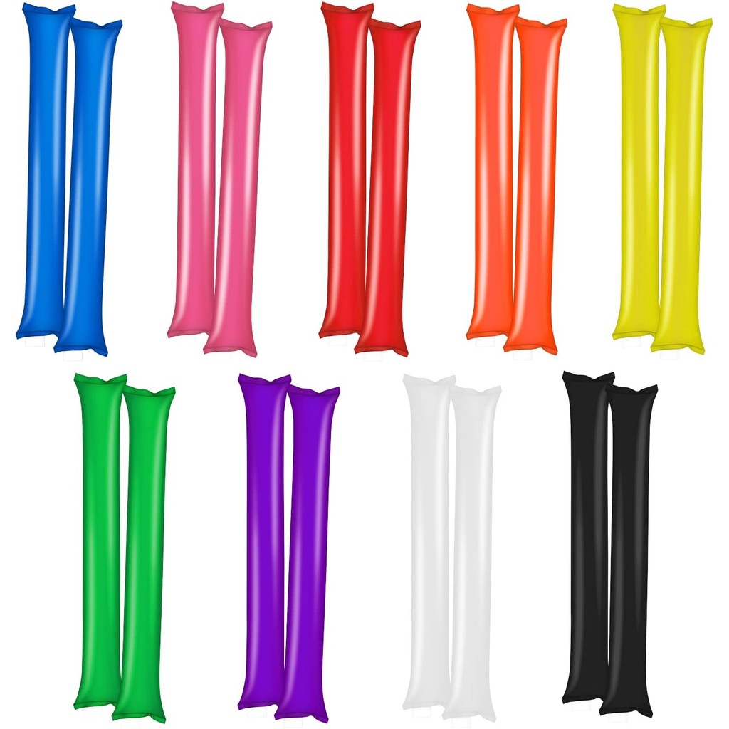 20 ชิ้น Inflatable Cheering Sticks Thunder Sticks มือถือเชียร์ Sticks ...