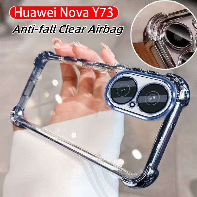 Huawei Nova Y73 2025 สําหรับ Huawei Nova Y73 Y 73 Novay73 4G ชุบซิลิโคน ...