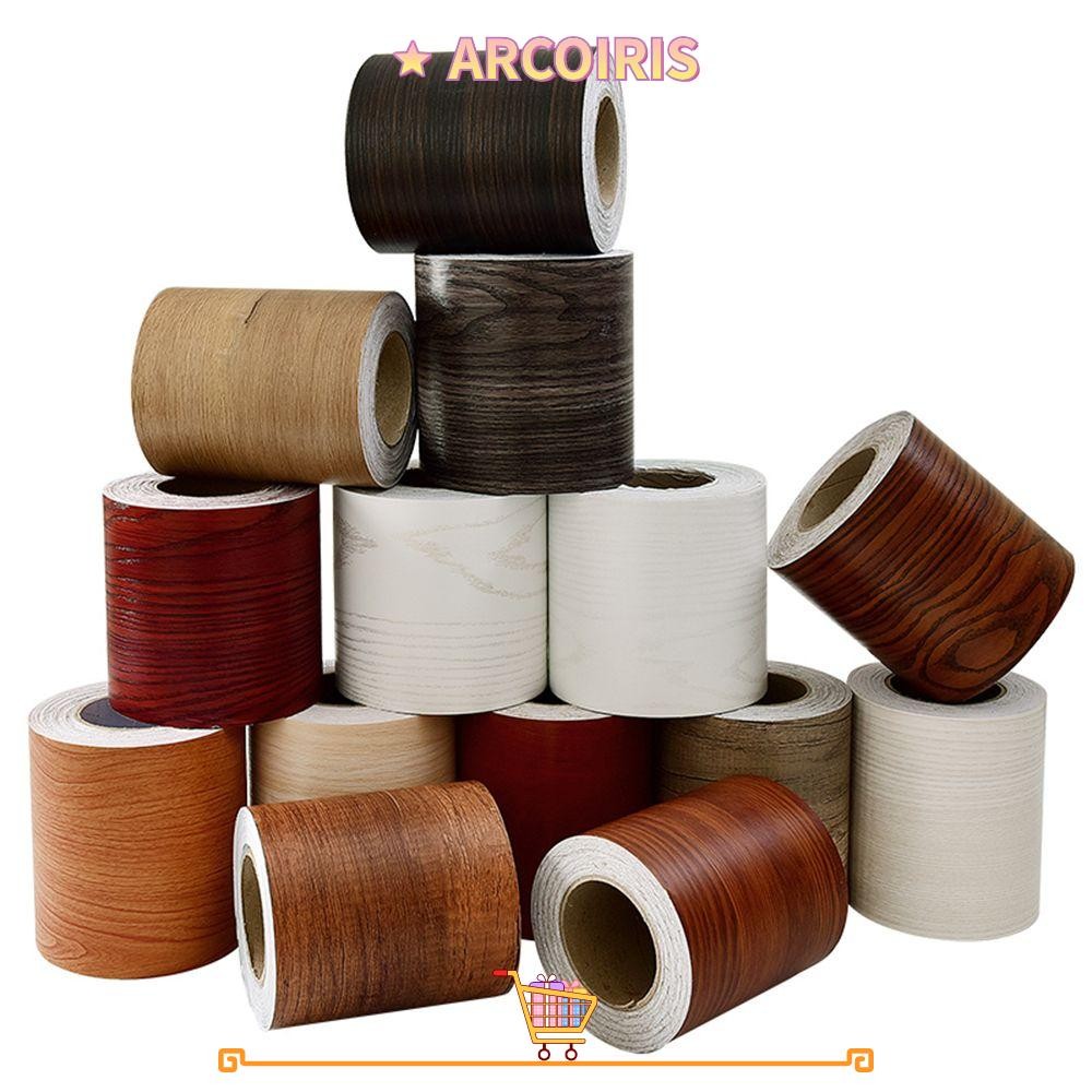 ARCOIRIS ไม้ PVC Skating Line สติ๊กเกอร์ไวนิลกันน้ําสติ๊กเกอร์ขอบผนัง ...