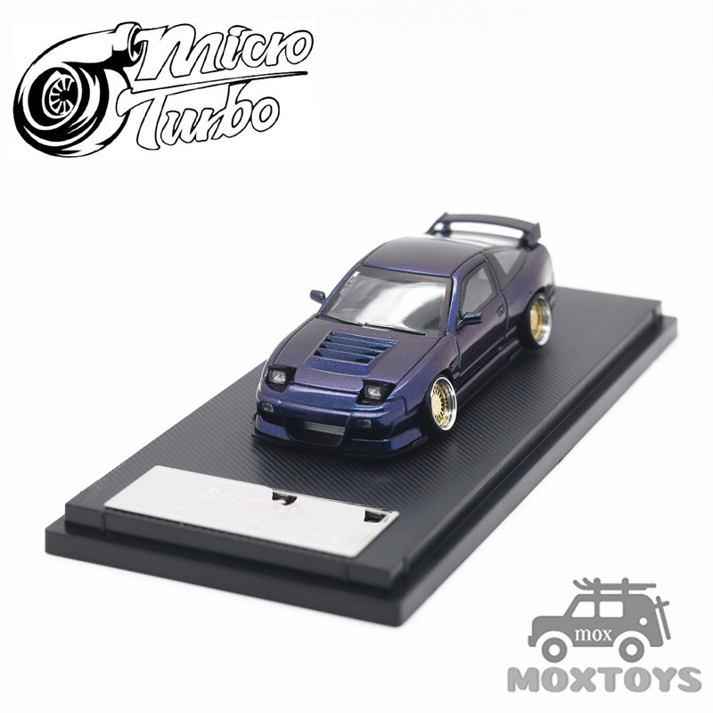 Micro Turbo 1:64 2025GMHS 180SX Spirit Metallic Purple Chameleon รถ ...