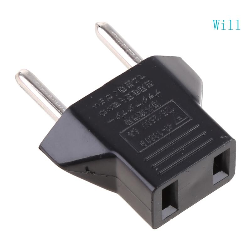 จะ US Female เป็น EU Male AC Power Plug Converter Worldwide Travel ...