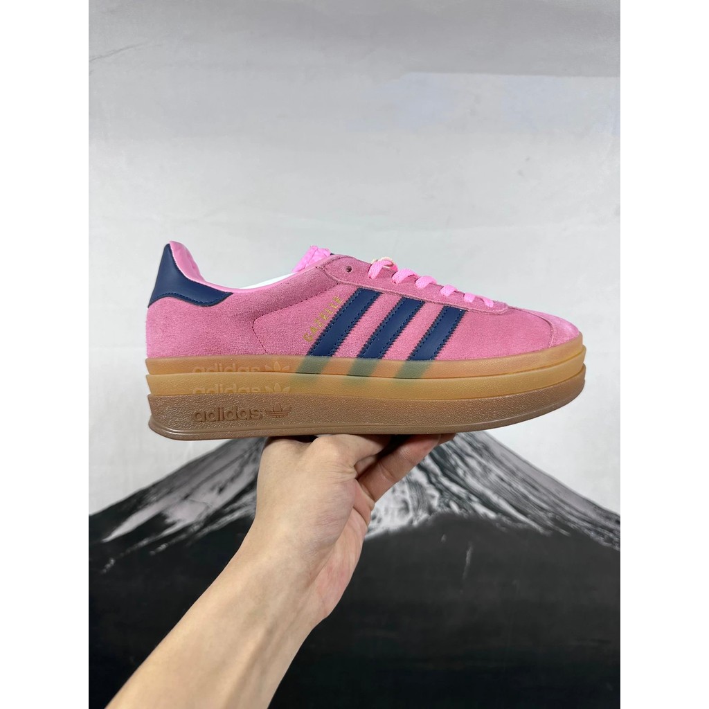 Adidas Gazelle Bold W Antelope รองเท้าหนังนิ่ม suede สไตล์เรโทร รองเท้า ...