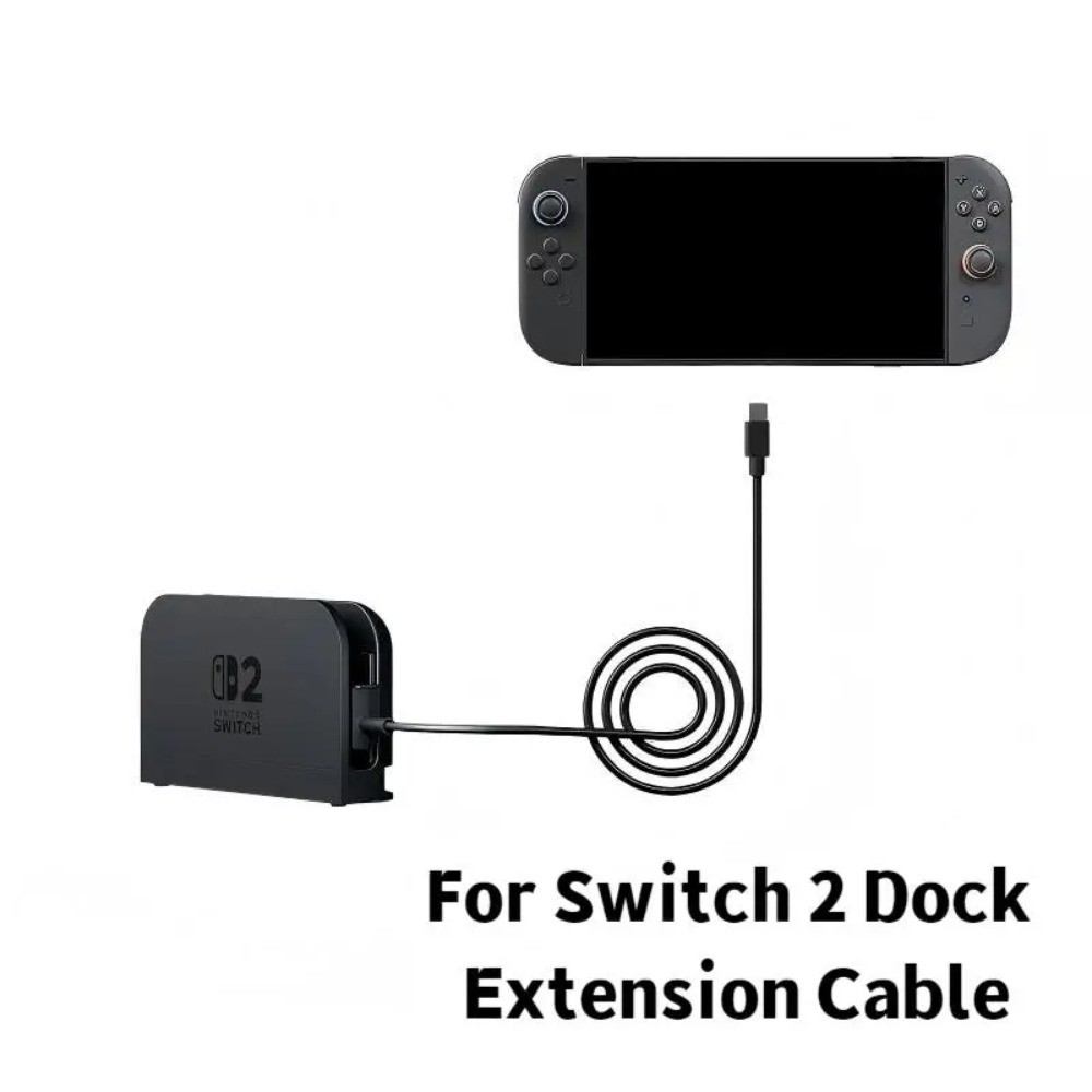Extender Cable Replacement สําหรับ Nintendo Switch 2 Dock, USB-C Fast ...