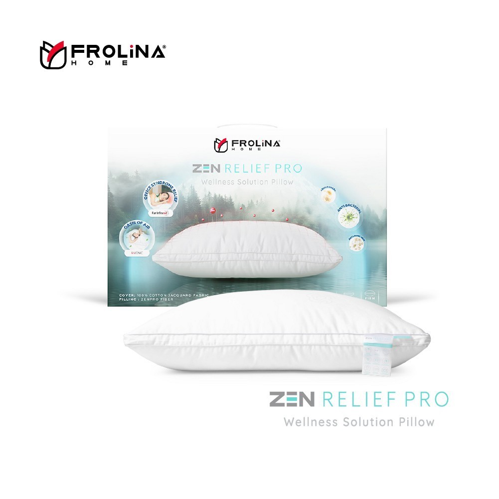 Frolina Zen Relief Pro Pillow ขนาด 19x29 inch | Shopee Thailand