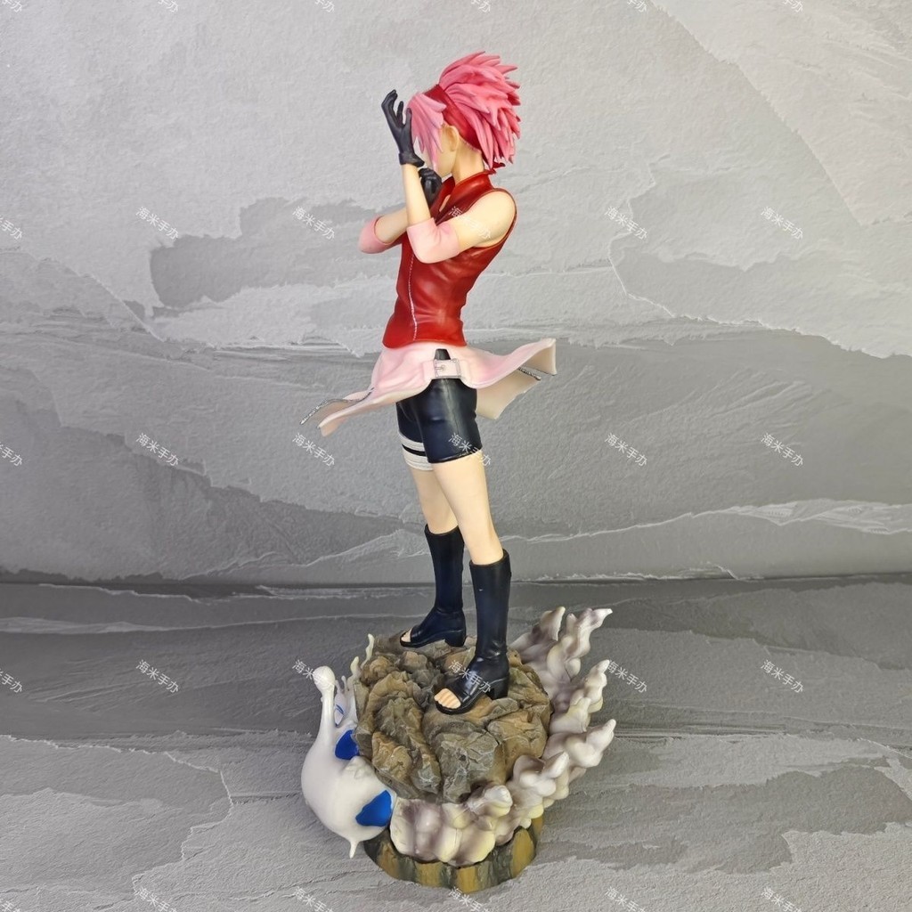 [Dried Shrimp Hand-Made]Giant Wave Sakura Naruto Door-God Sakura Haruno ...