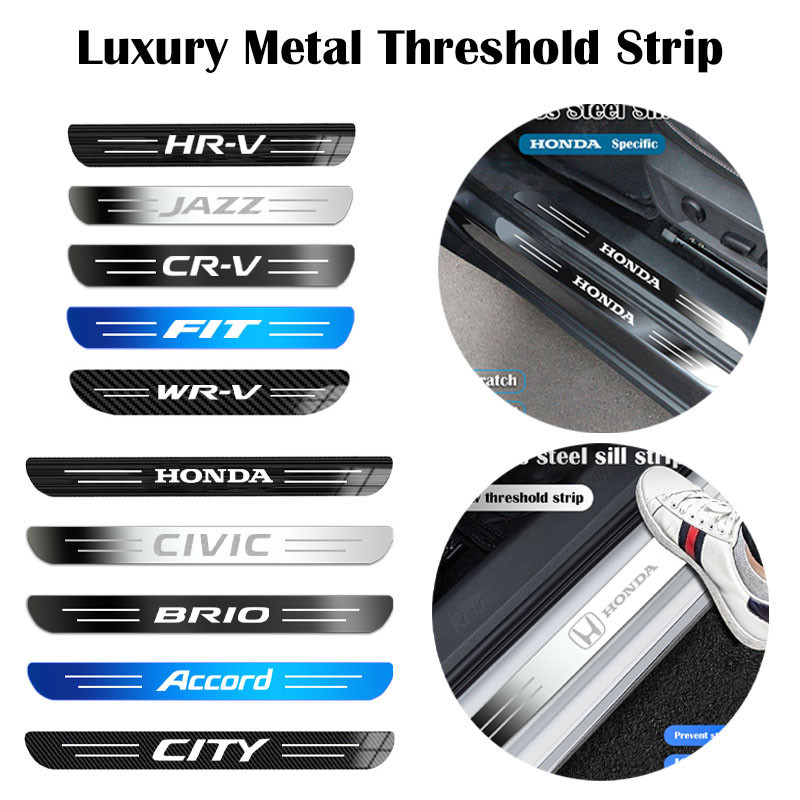 Honda Mugen Power High-End Custom Metal Sill Protector Scratch ...