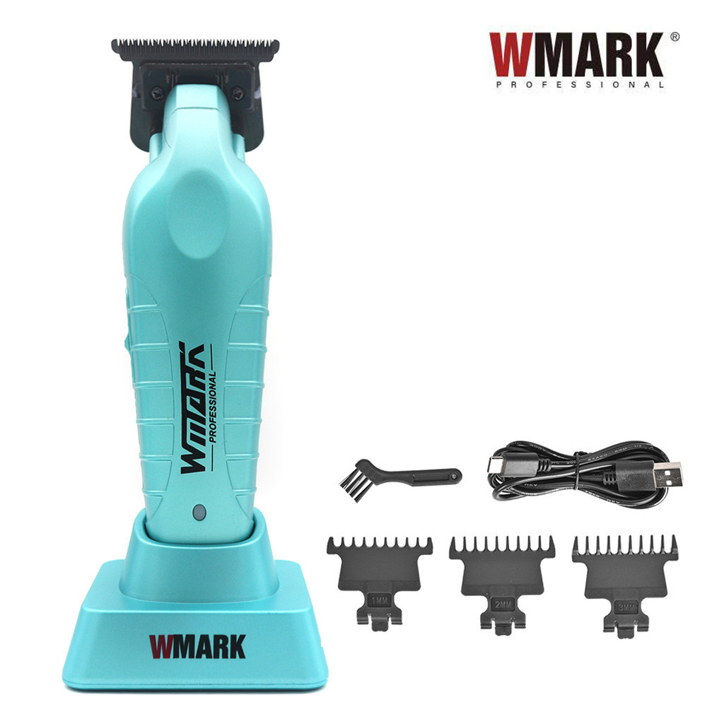 Professional Trimmer Hair for Men - WMARK NG-317 7500 RPM DLC Blade T-Blade Zero Gapped อินเทอร ...