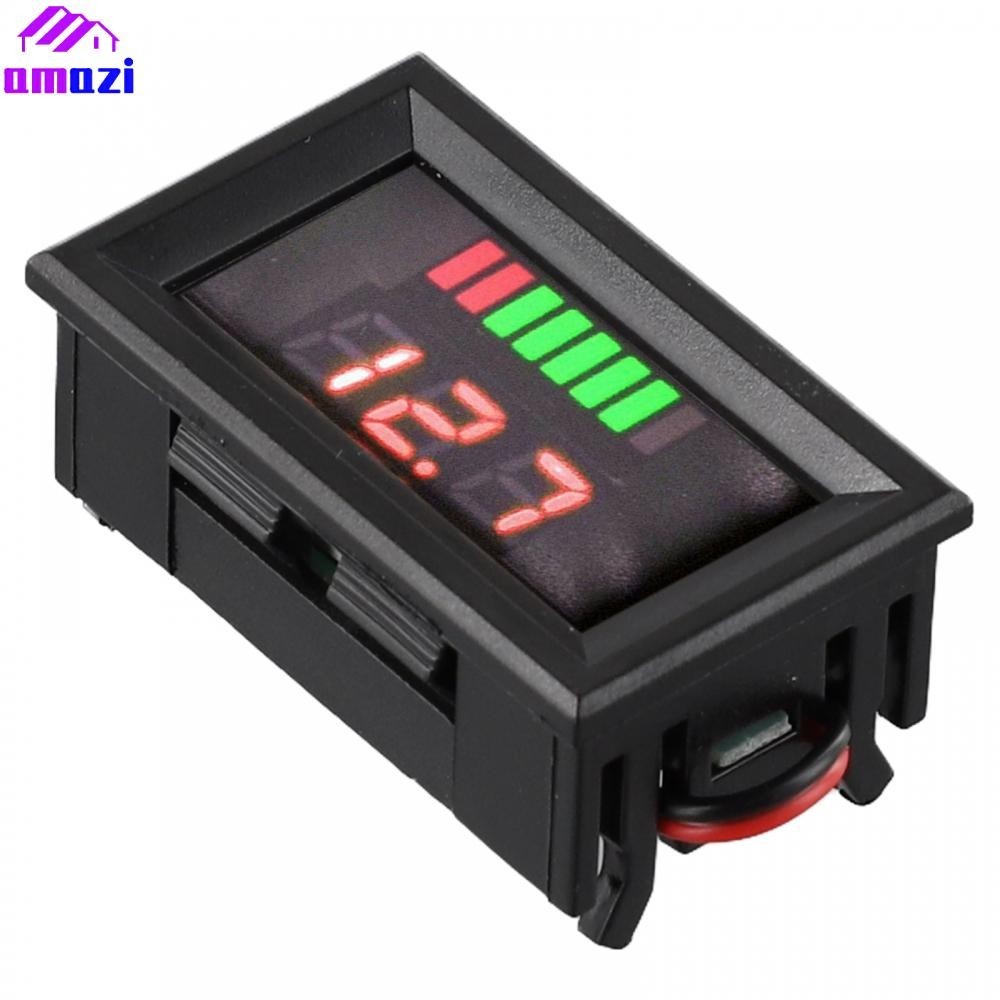 【AMZ】Car Voltage 24V-60V Digital Gauge LED Marine Motorcycle Voltage ...