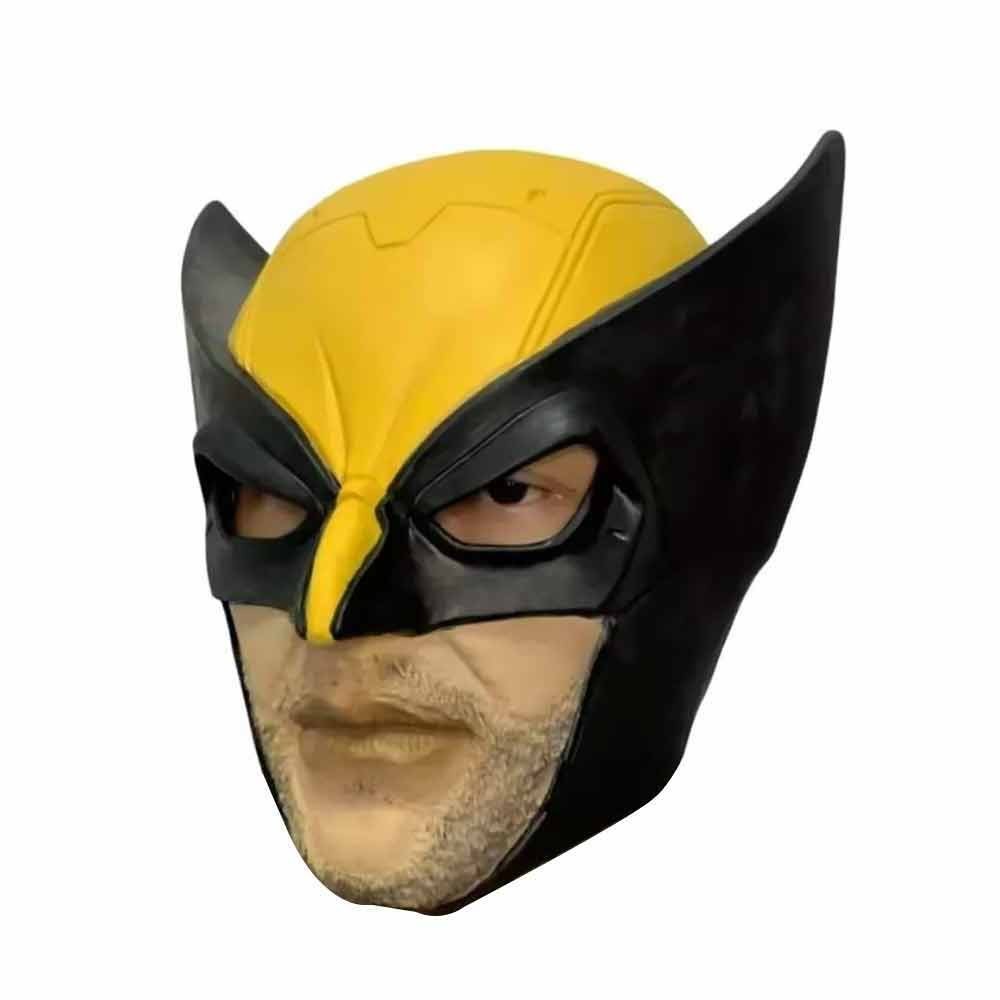 Wolverine costume Mask Adults Fancy Dress Theme cosplay latex halloween ...