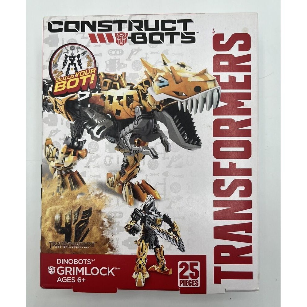 Transformers Construct Bots Dinobots Grimlock Hasbro 2013 Build Your ...