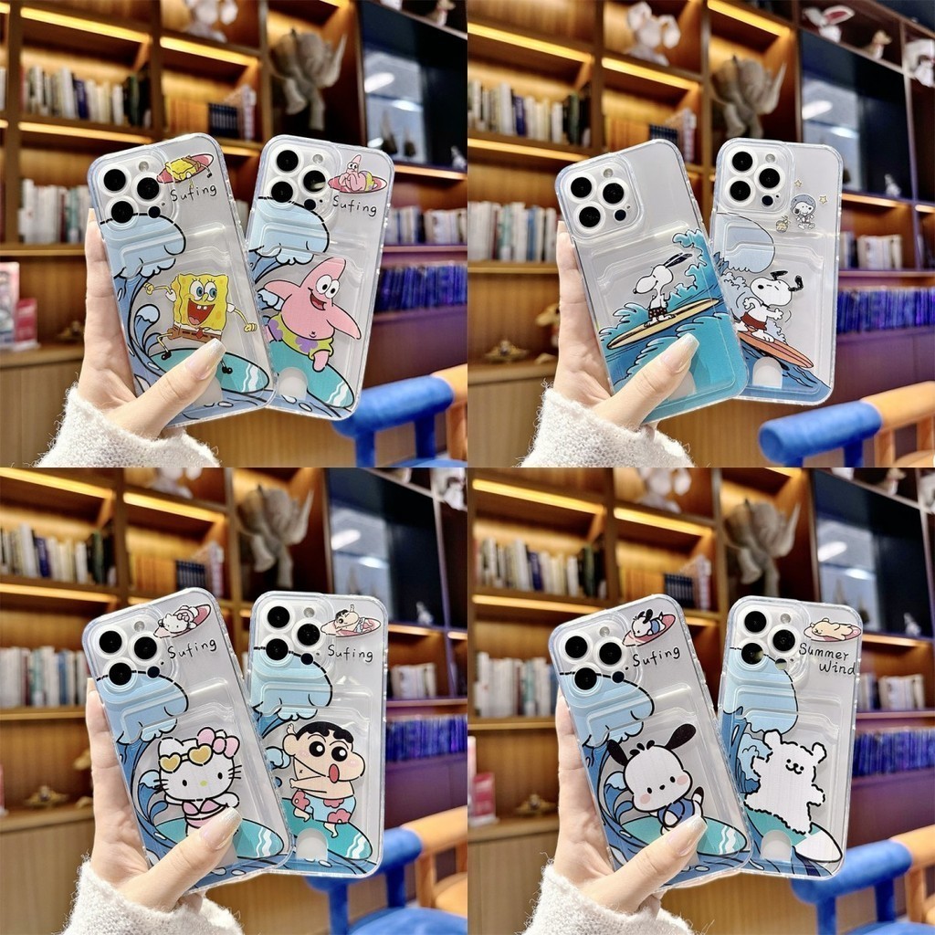เกมท่องการ์ตูน Snoopy กรณีเคสโทรศัพท์กันกระแทก Oppo Reno 5 6 7 8 Pro 5z
