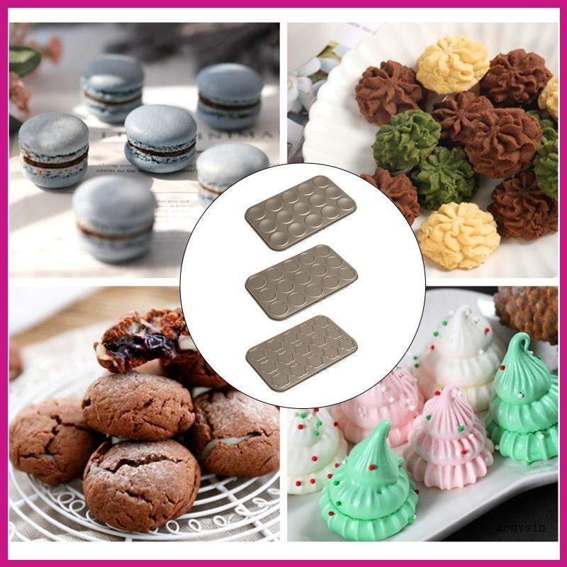 (ส่วนลดสูง)aodysin.th Biscuit Pad Macaron Pan แผ่นอบเหล็กคาร์บอน ...