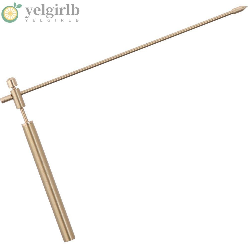 Yelgirlb 2 ชิ้น Dowsing Rods, อุปกรณ์ล่าสัตว์ผีทองแดงบริสุทธิ์ ...