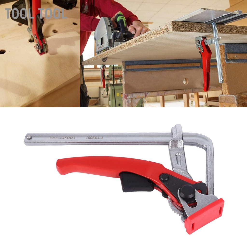 Tool Ratcheting Table Clamp อลูมิเนียมอัลลอยด์คู่มือการติดตั้งรางยึด ...