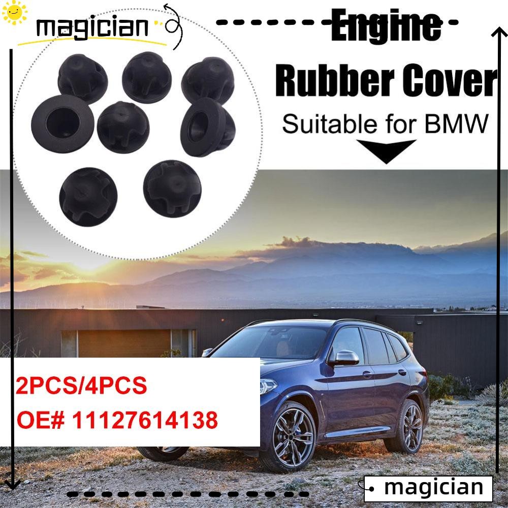 แม็ก ฝาครอบด้านบนเครื่องยนต์ 2 ชิ้น/4 ชิ้น, 11127614138 สีดํา Trim ยาง ...