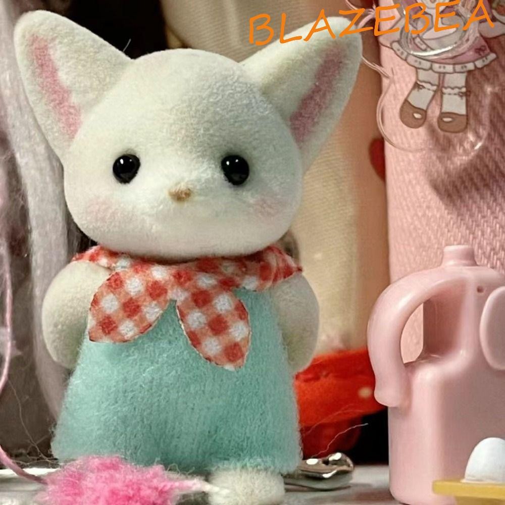 Blazebea Sylvanian Families ตุ๊กตา, อะนิเมะตกแต่ง Mini Fenec รูป, Baby Series Kawaii รุ่นสะสม ...