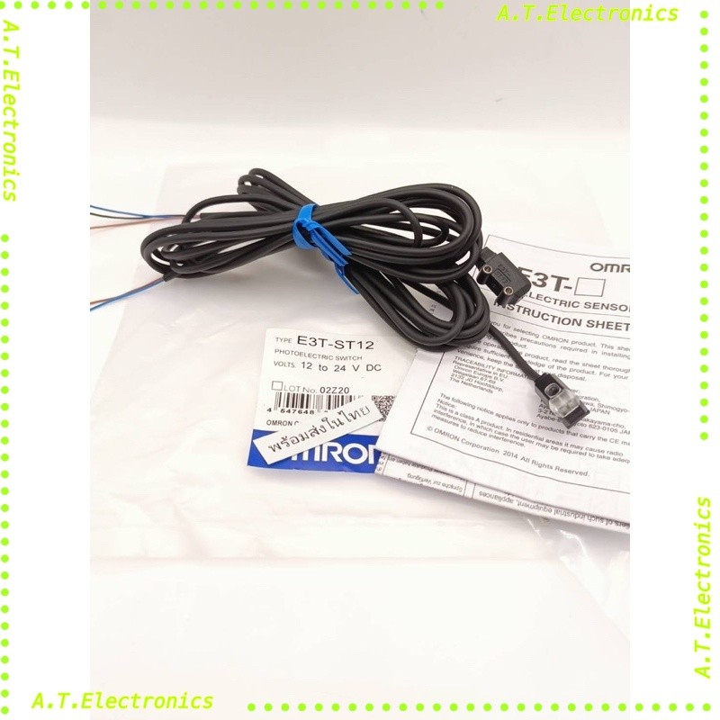 ในไทย แท้ E3T-ST12 OMRON E3T-ST12 Photoelectric Sensor E3T-ST12 Ultra ...