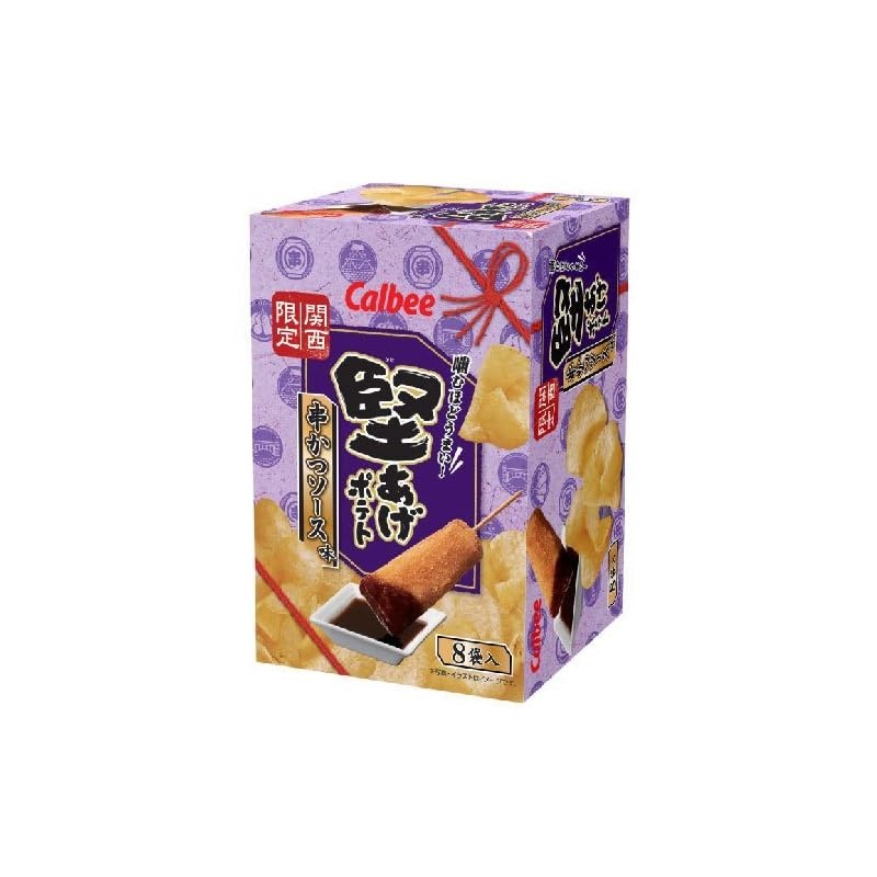 《JAPAN》★"Calbee Kansai Limited Edition Crunchy Potato Chips, Kushi ...
