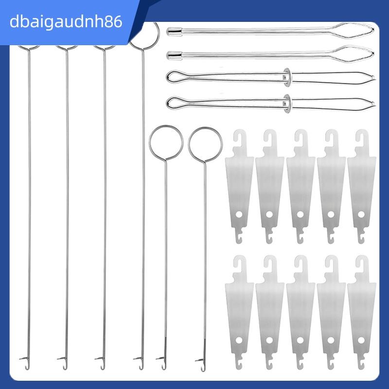 READY Stock20pcs เย็บแหวน FlipperHook, เย็บ Loop Turner Hooks ...