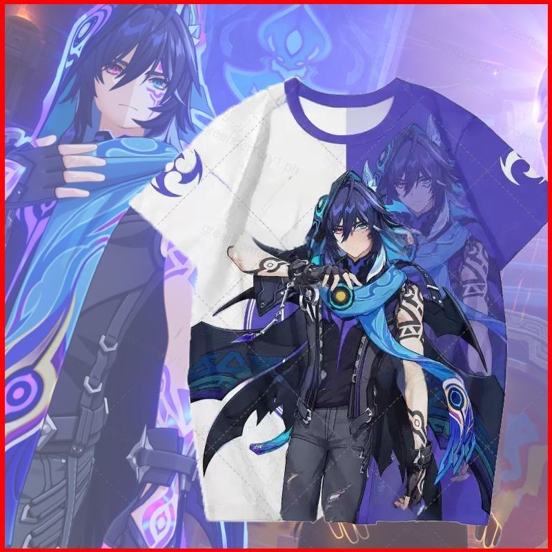 Ys Genshin Impact Ororon คอสเพลย์ผ้ากราฟิกเต็มฤดูร้อนเสื้อยืดสําหรับ ...