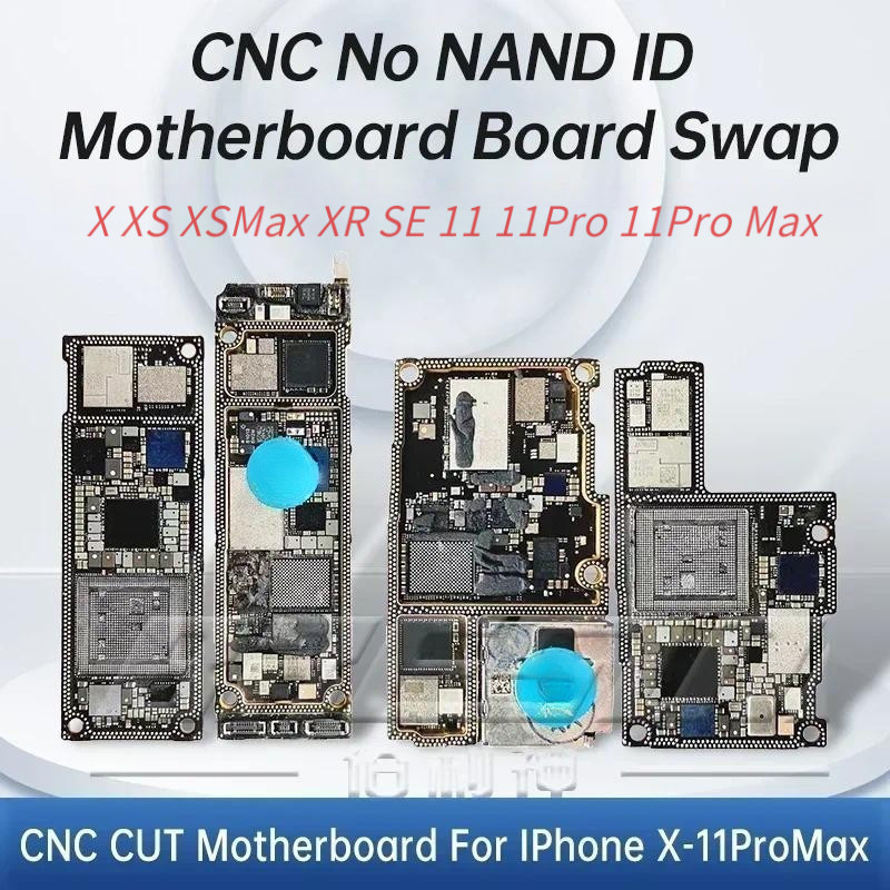 CNC CUT เมนบอร์ดสําหรับ X Logic BOARD Xs Max ขัด CPU AP RF Board iPhone11 11Pro Max Switching ...