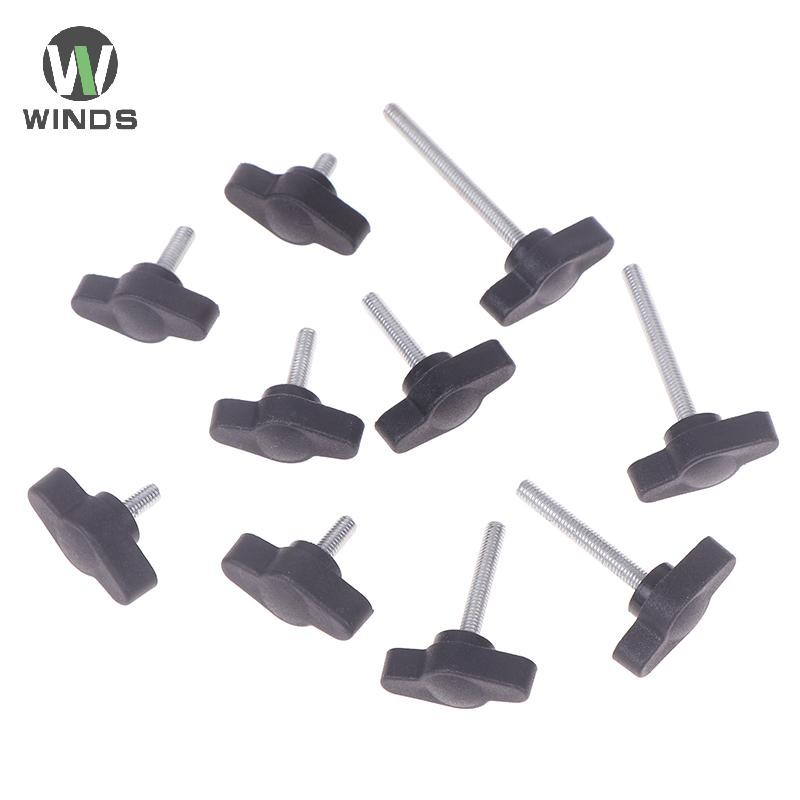 ODS 4 ชิ้น 304 สกรูนิ้วหัวแม่มือสแตนเลส M4 Z-Shaped Handle Bolt ลูกบิด ...
