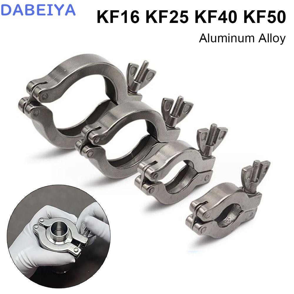 DABEIYA 1 ชิ้นสูญญากาศ Clamp,อลูมิเนียมคู่คลิปสูญญากาศ,สาม Jig KF16 KF25 KF40 KF50 ปรับหลอด ...