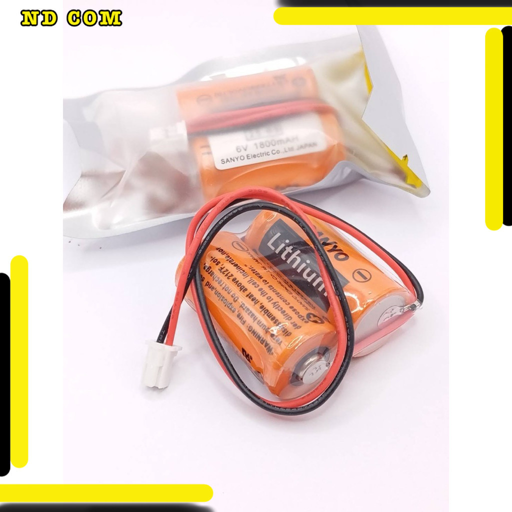 สุดคุ้ม! MR-BAT6V1 2CR17335A WK17 25-03 6V 1800mAH SANYO Electric JAPAN ...